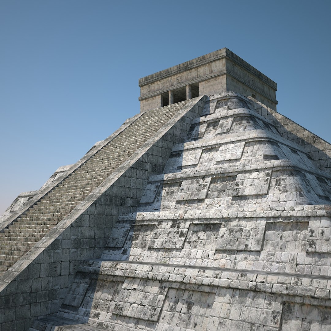 3d Model Chichen Itza