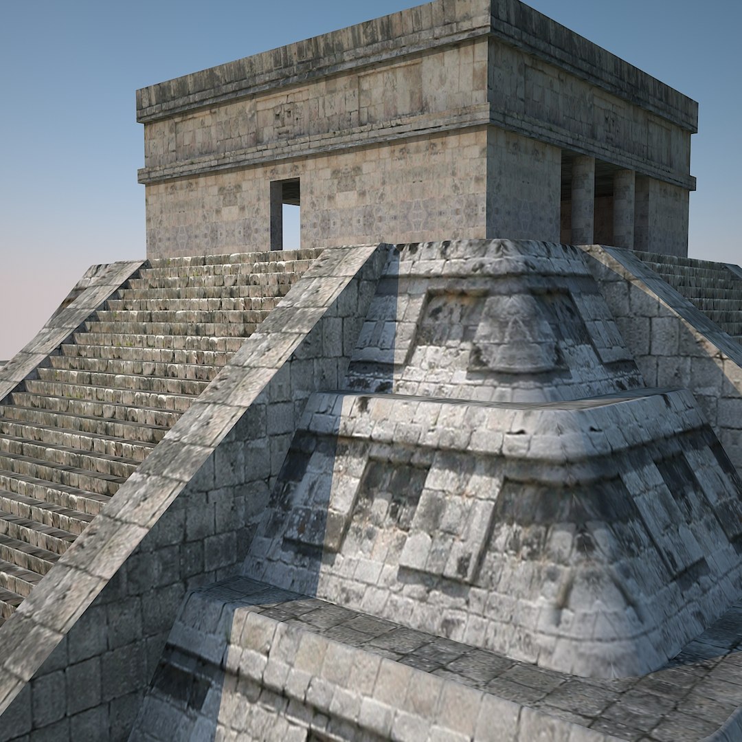 3d Model Chichen Itza