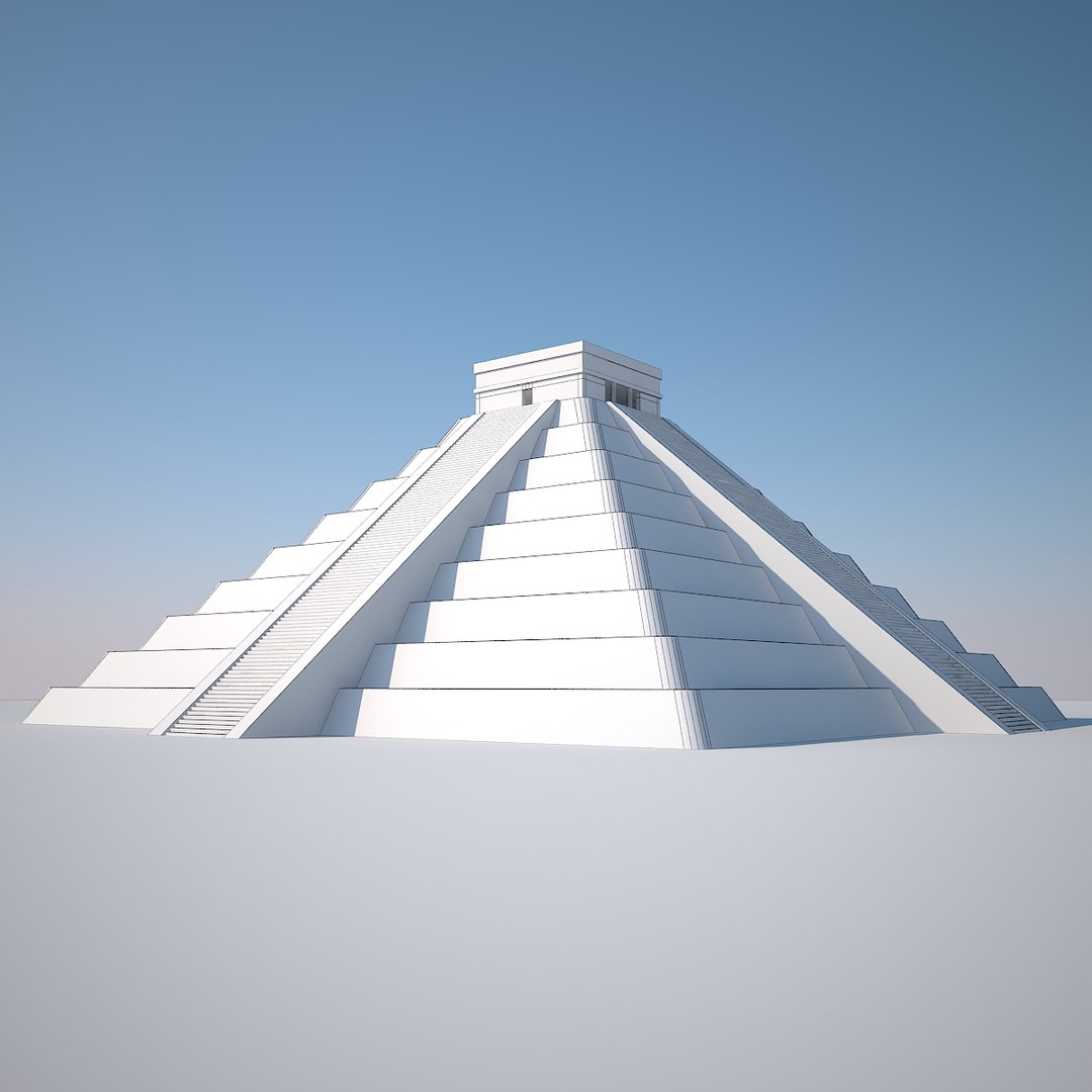 3d Model Chichen Itza