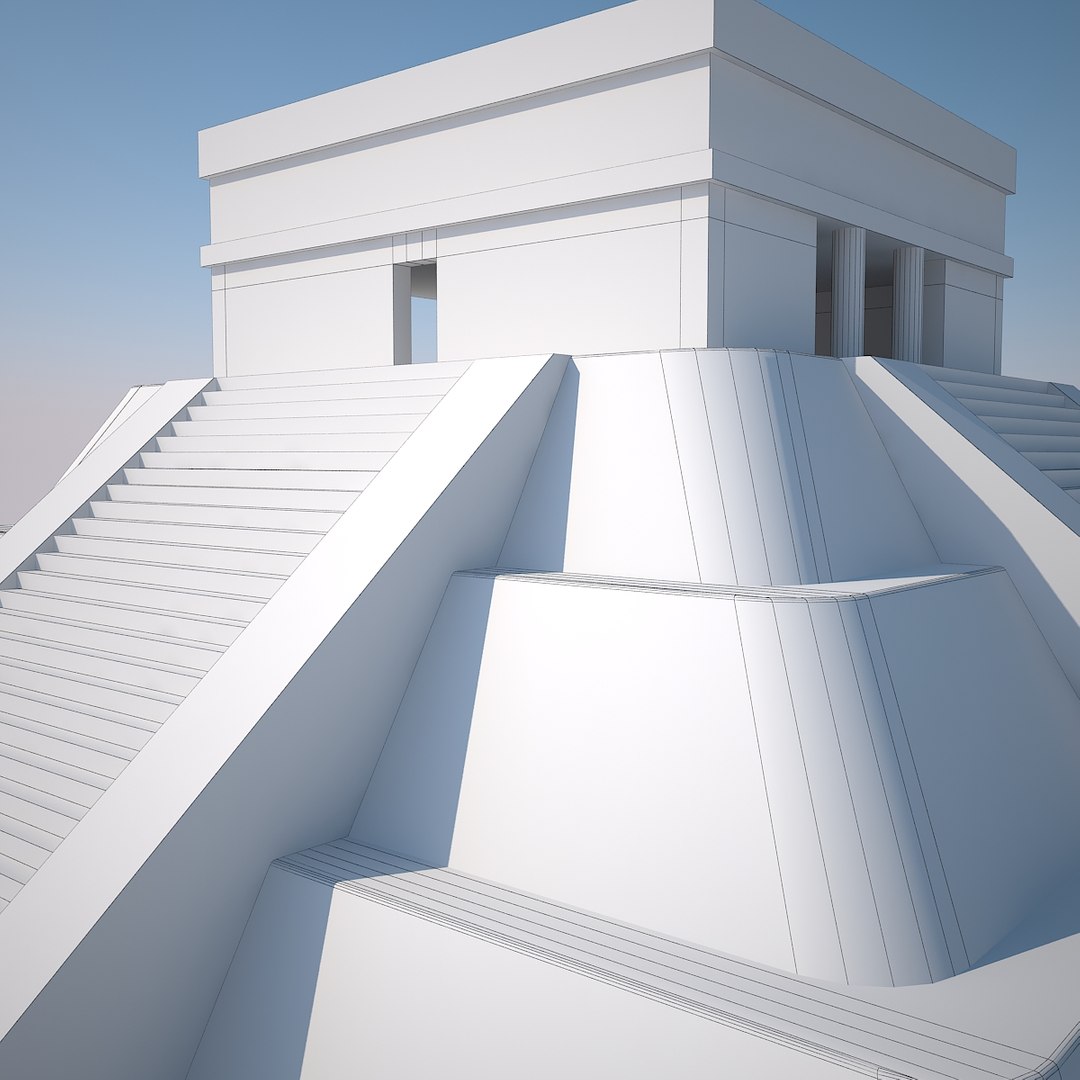 3d Model Chichen Itza