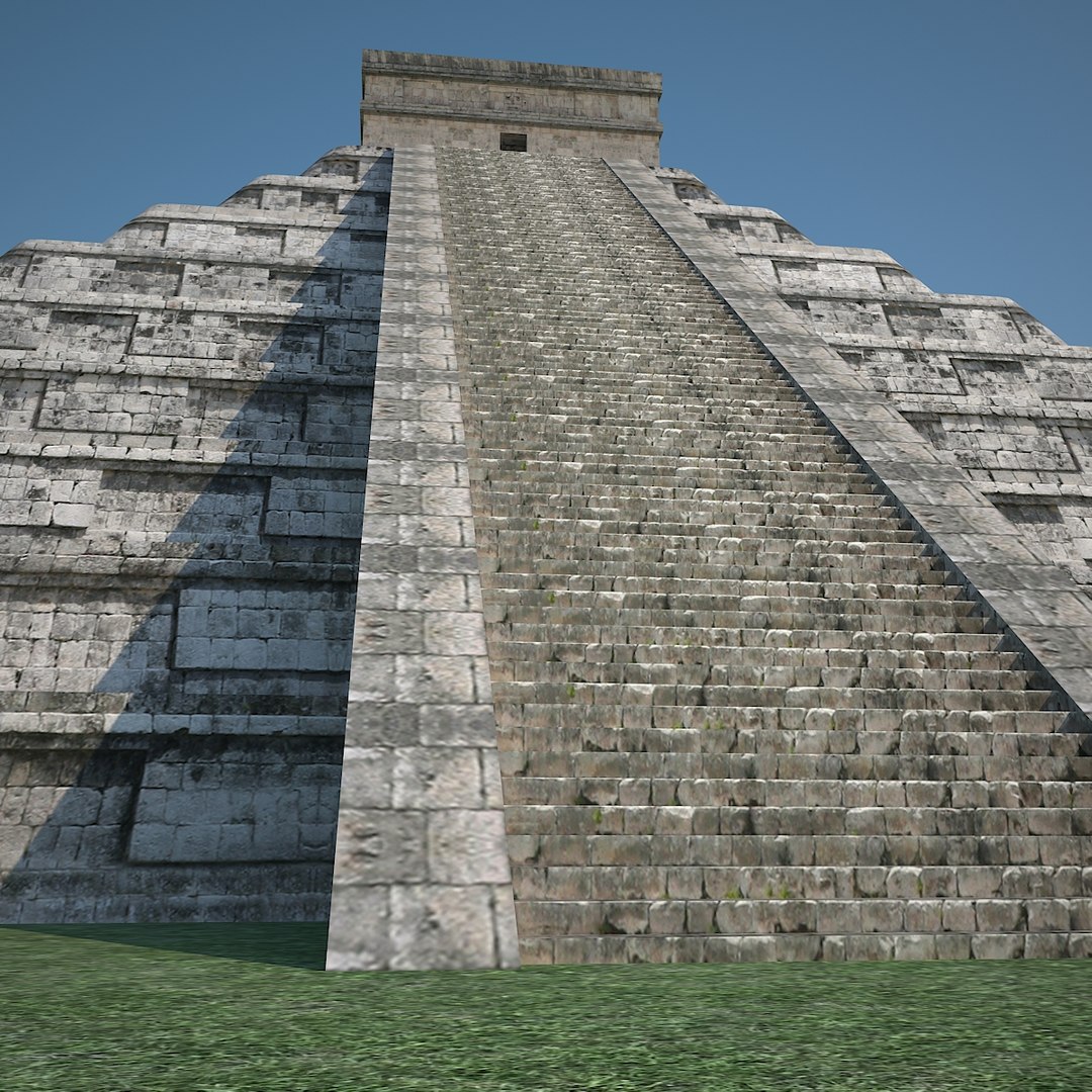 3d Model Chichen Itza