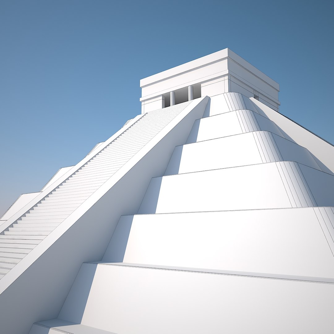 3d Model Chichen Itza