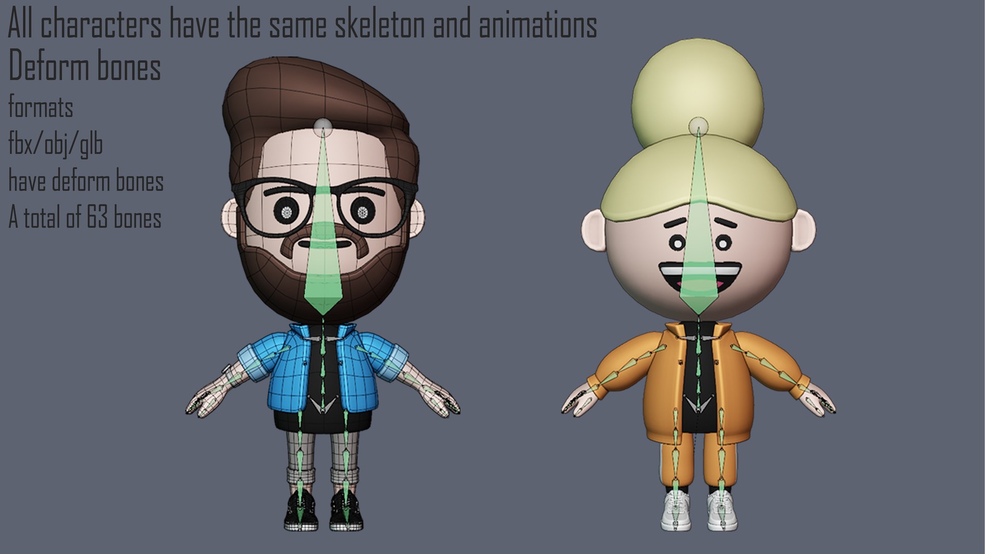 Characters 5 03 3D Model - TurboSquid 1916686