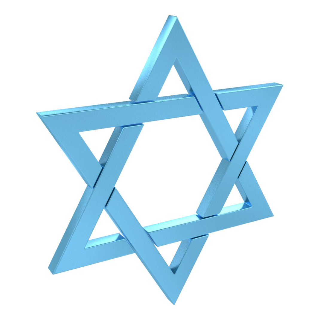 Star David 3D - TurboSquid 1234717