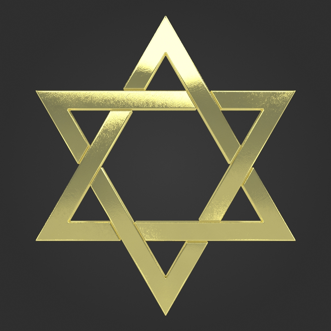 Star David 3D - TurboSquid 1234717