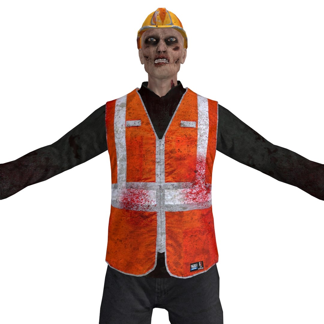 3dsmax worker zombie