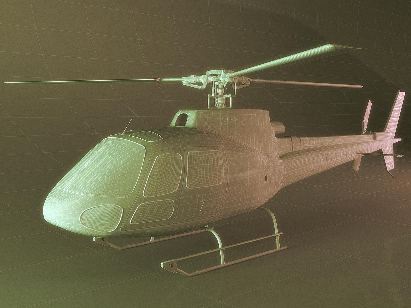 max accurate helicopter as350 b3
