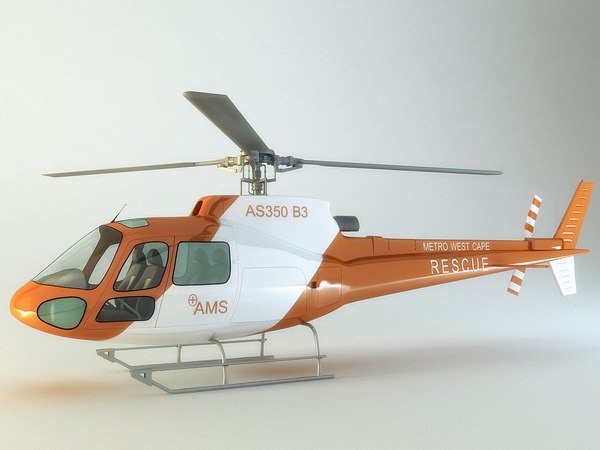 Eurocopter AS350 3D Models for Download | TurboSquid