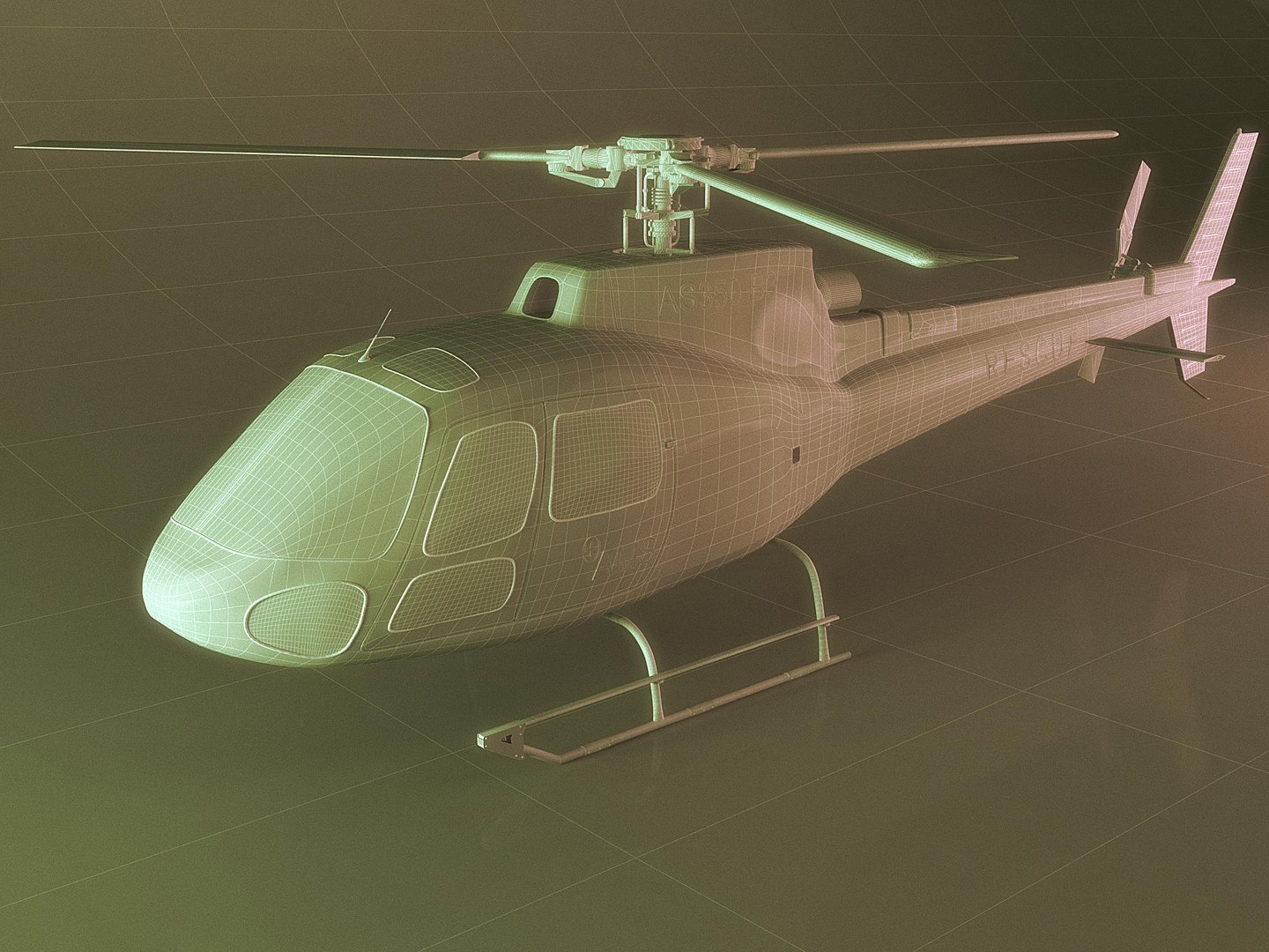 max accurate helicopter as350 b3