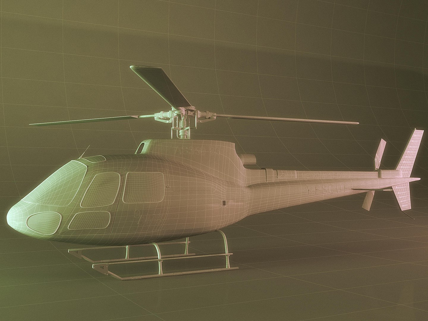max accurate helicopter as350 b3
