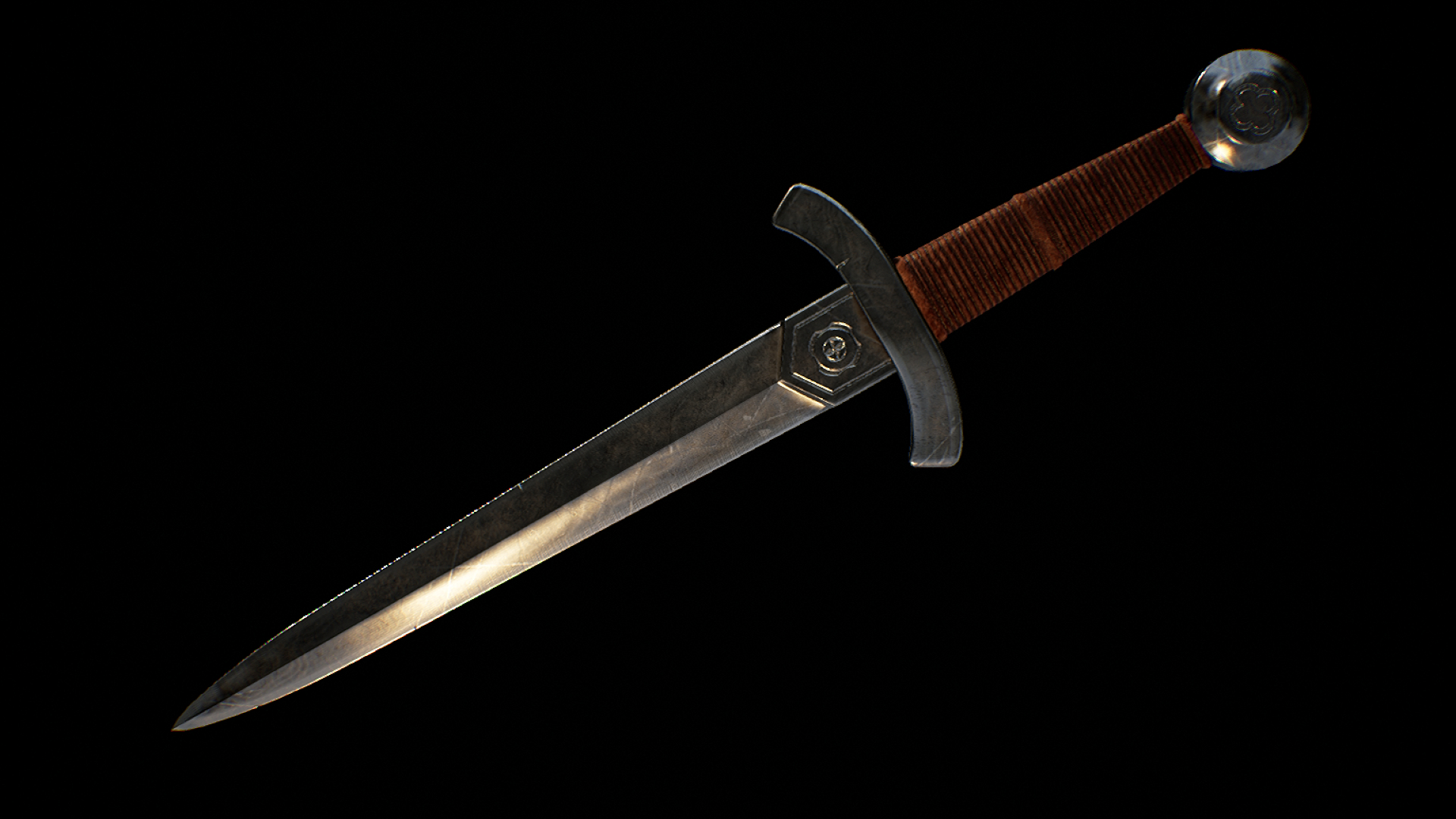 Medieval Dagger 3D Model - TurboSquid 1814136