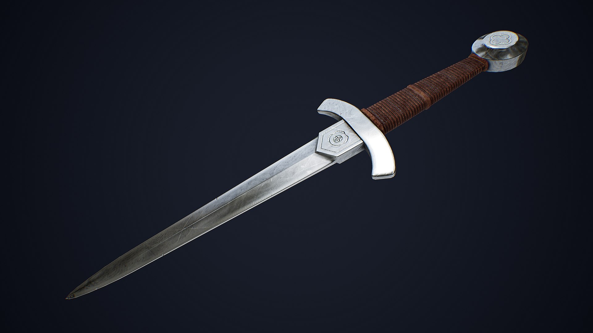 Medieval Dagger 3D Model - TurboSquid 1814136