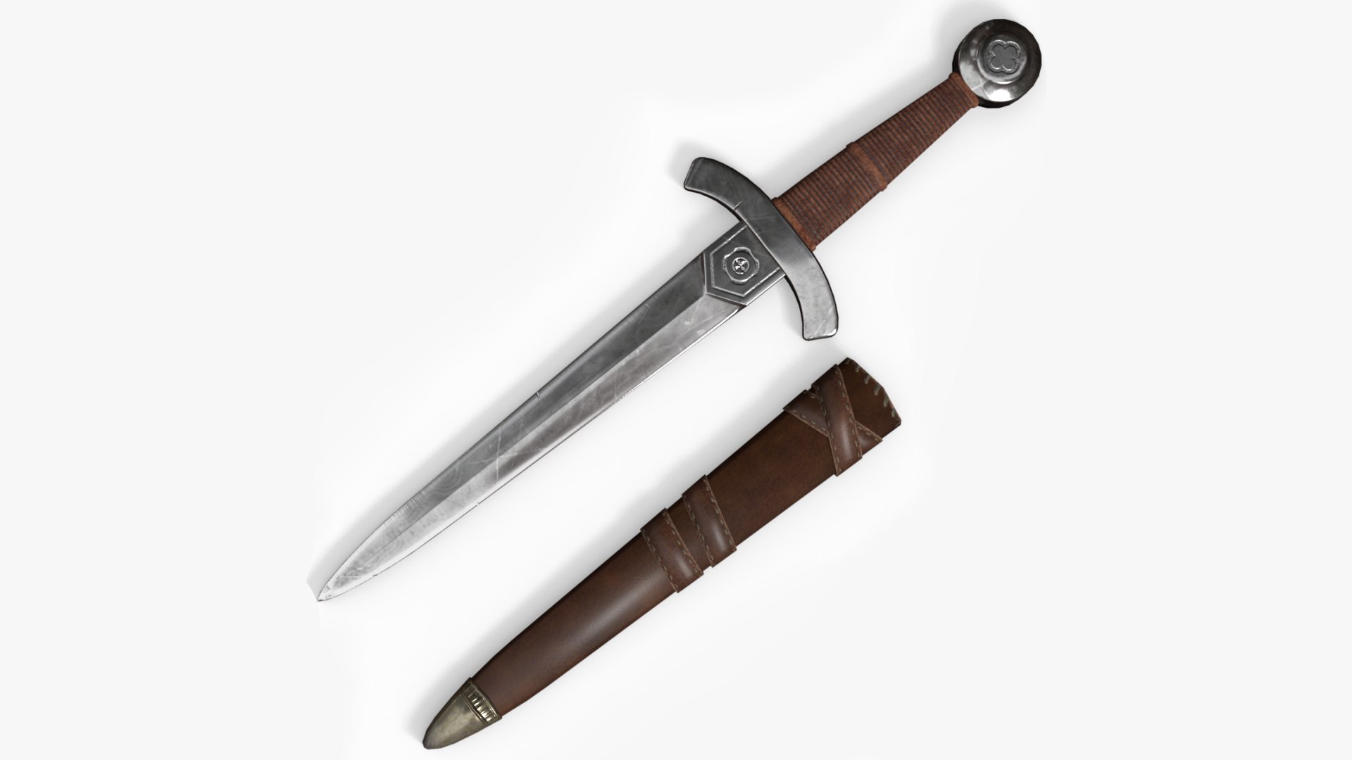 Medieval Dagger 3D Model - TurboSquid 1814136