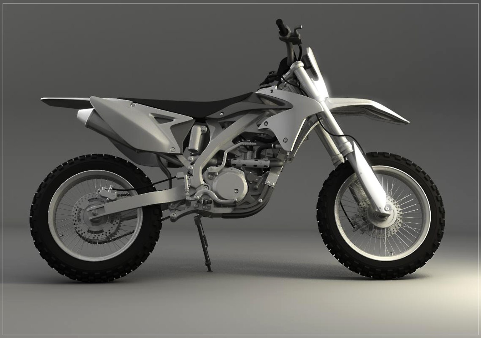 Dirt Bike 3D Model - TurboSquid 1428681
