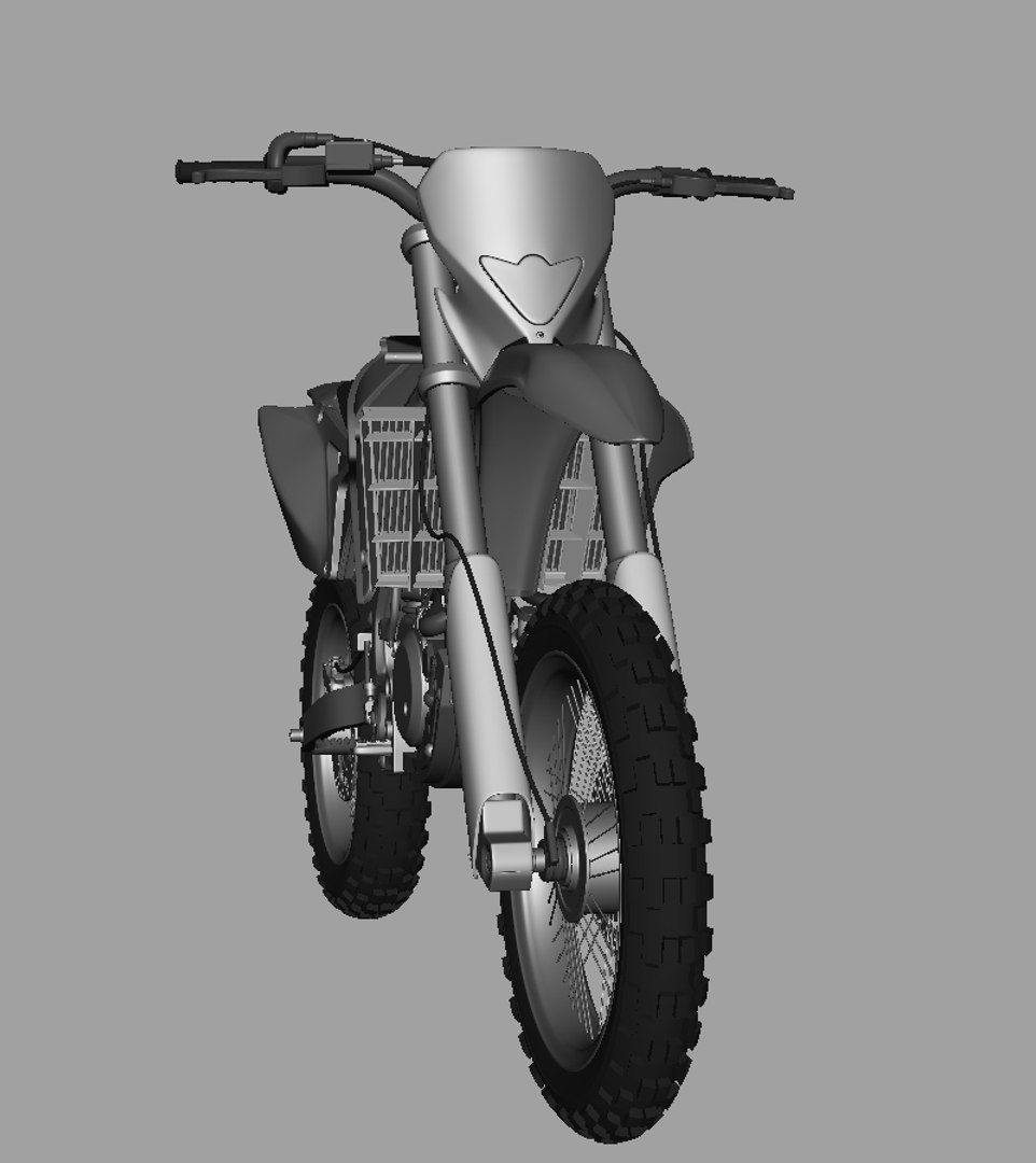 Dirt Bike 3D Model - TurboSquid 1428681
