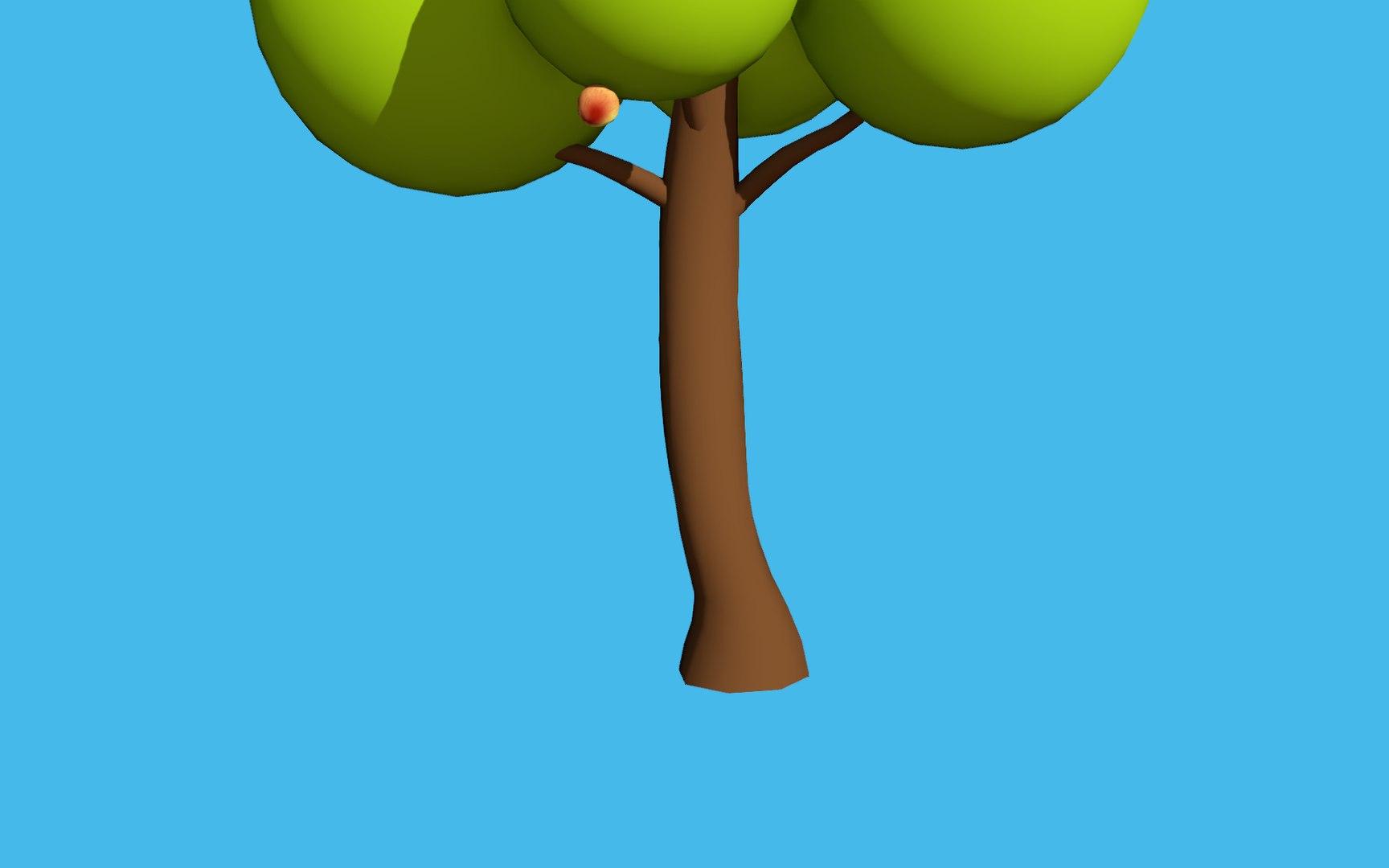 3D 3D Stylized Apple Tree Big And Smal Cinema4D And Blender Model ...