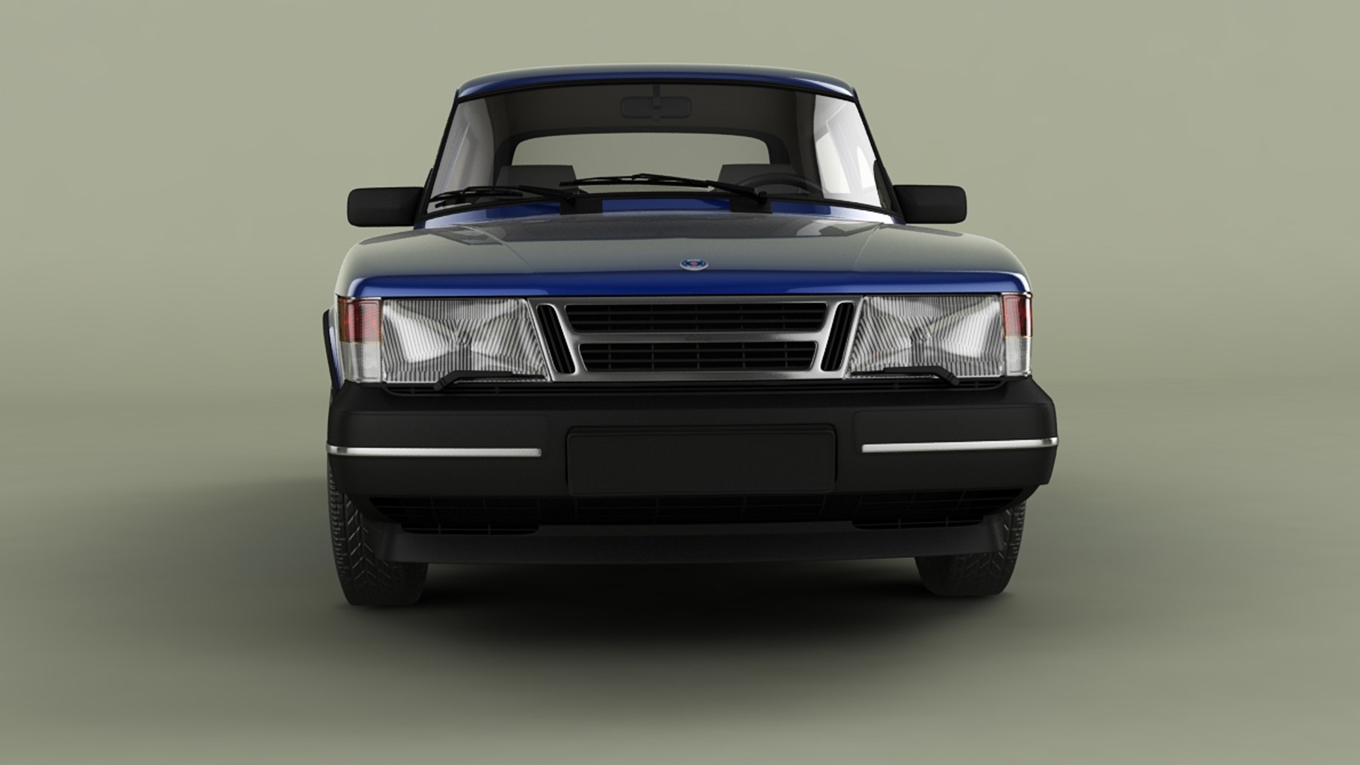 3D Saab 900 3-door Model - TurboSquid 2415904