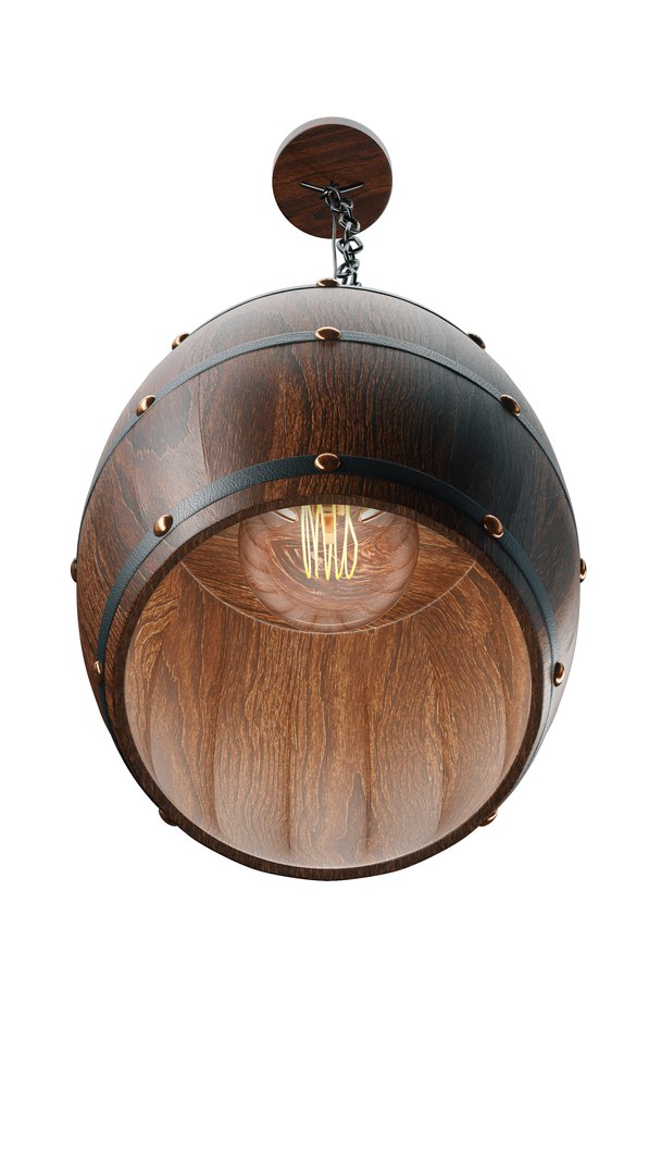 3D Barrel Interior Light Model - TurboSquid 2201330