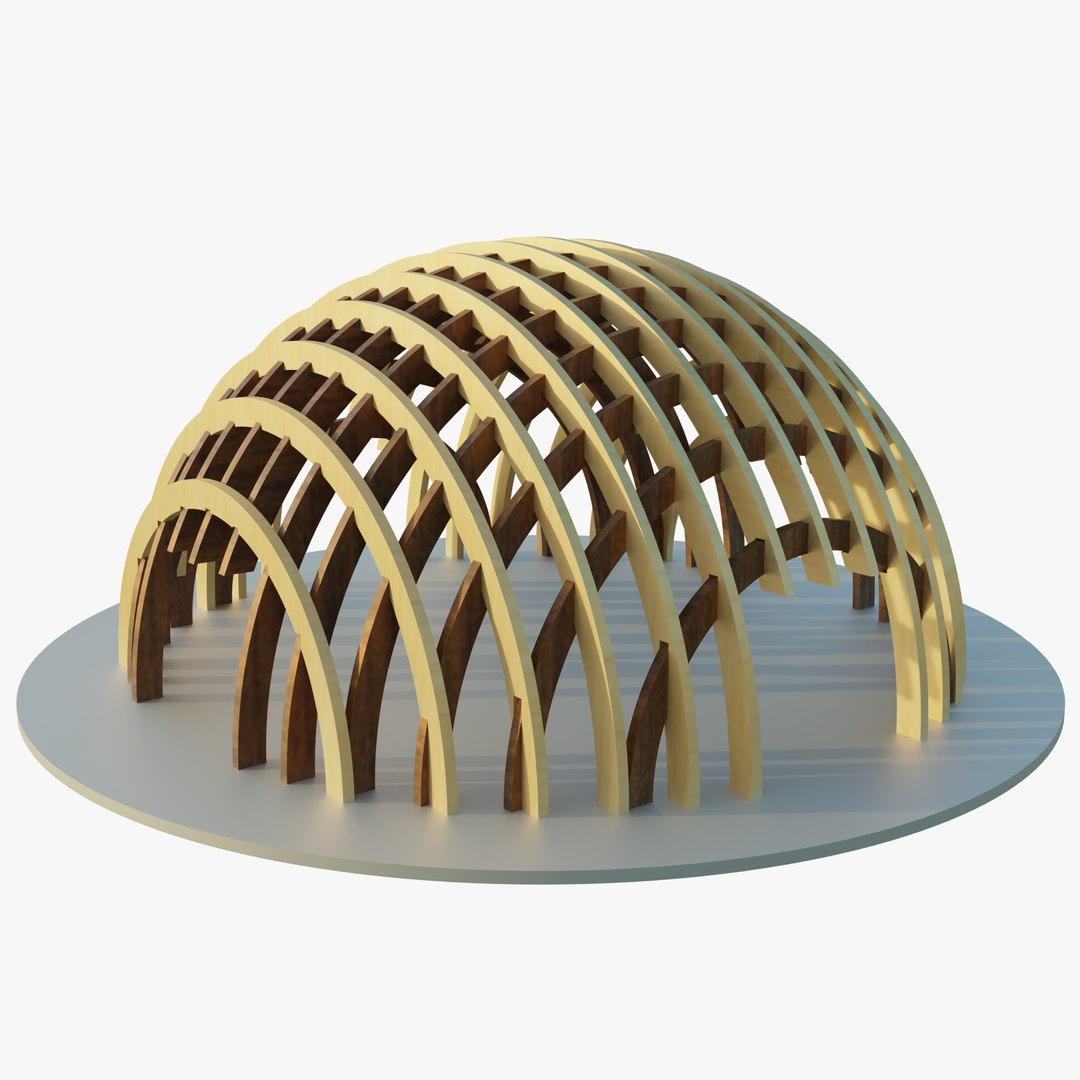 Parametric Dome Contour 01 Model - TurboSquid 2207435
