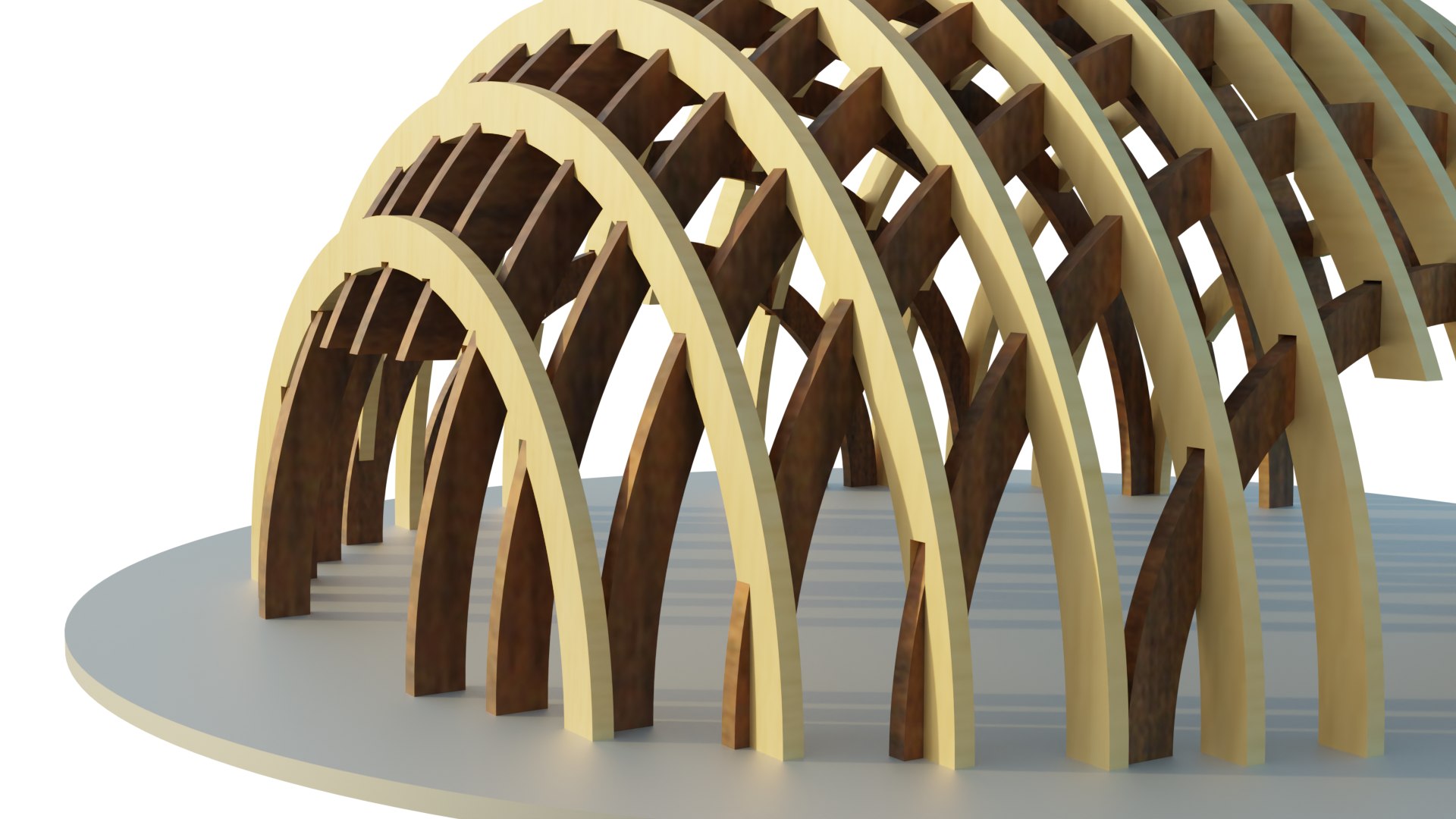 Parametric Dome Contour 01 Model Turbosquid 2207435