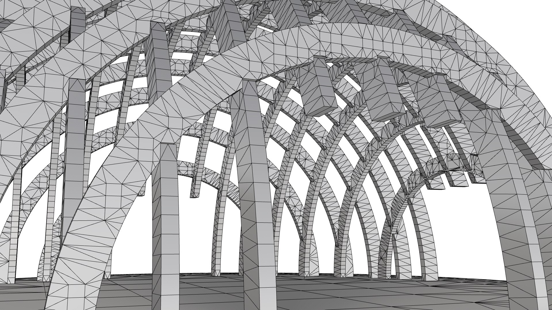 Parametric Dome Contour 01 Model - TurboSquid 2207435