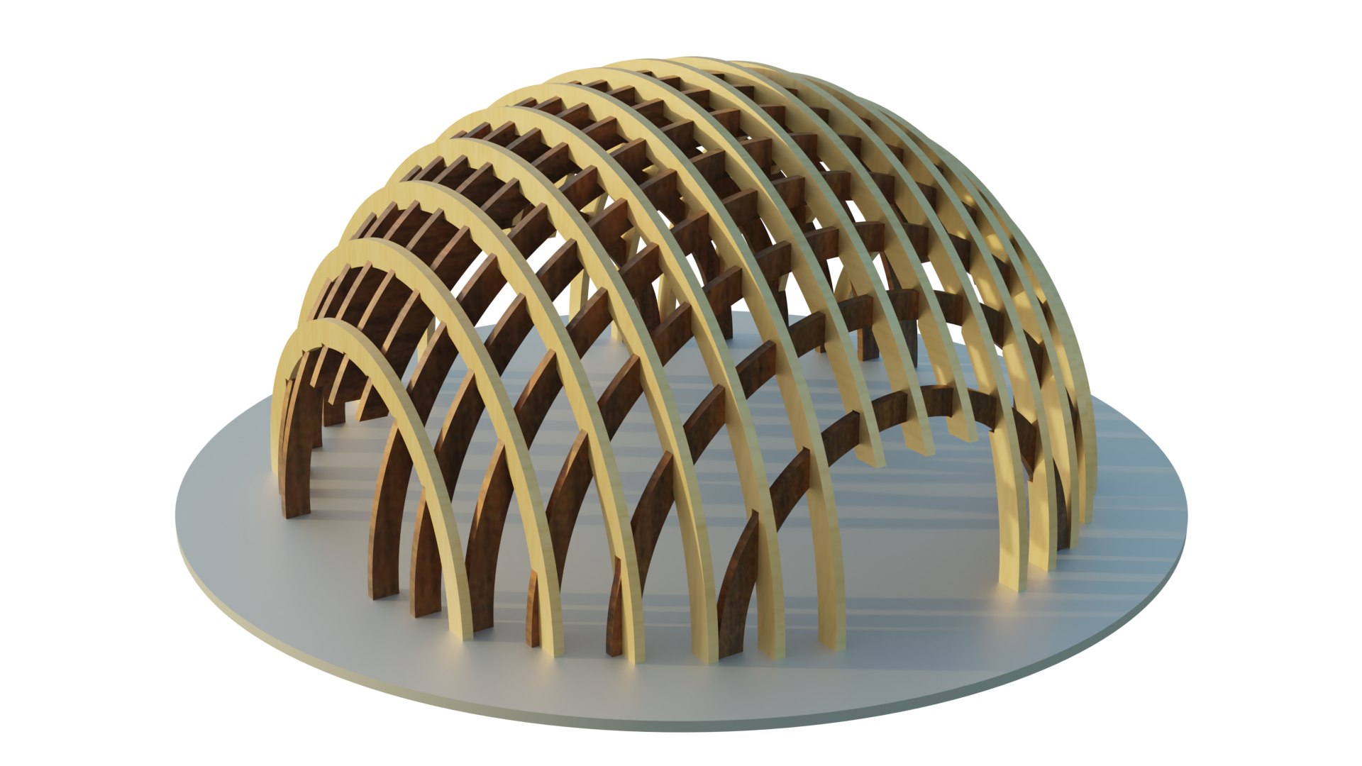 Parametric Dome Contour 01 Model - TurboSquid 2207435