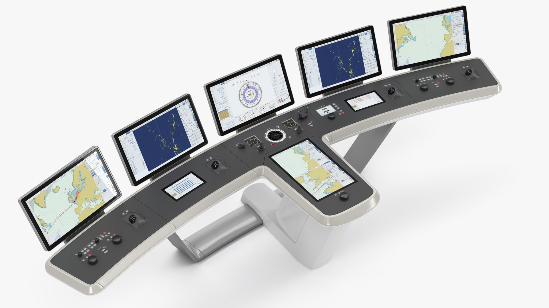 Ship Integrated Navigation System 3D - TurboSquid 2208034