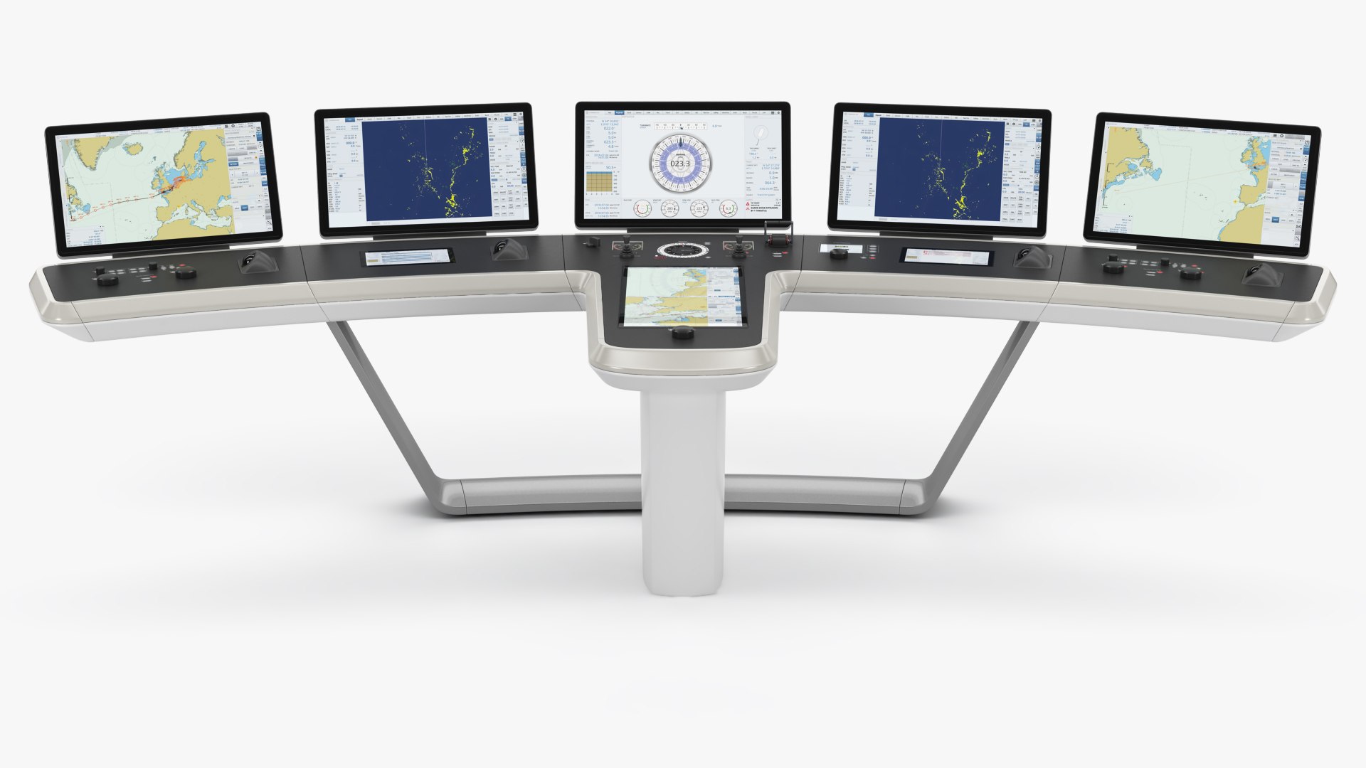 Ship Integrated Navigation System 3D - TurboSquid 2208034