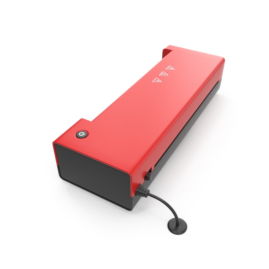 3D Laminating Machine Laminator PBR - TurboSquid 1834352