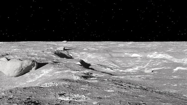 Moon surface 3D model - TurboSquid 1678465