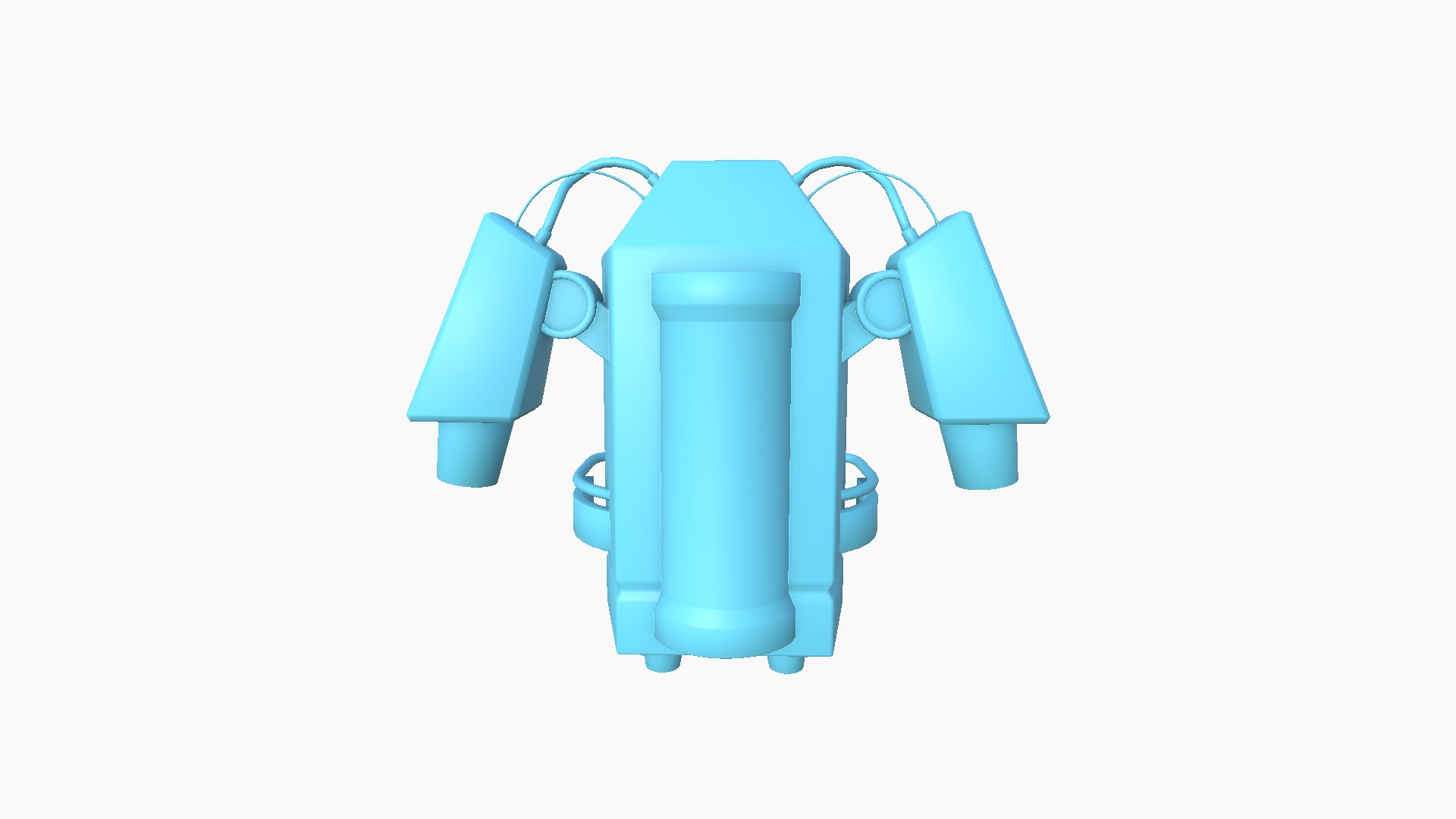3D Jetpack G07 Steel - SciFi Character Design - TurboSquid 1965957