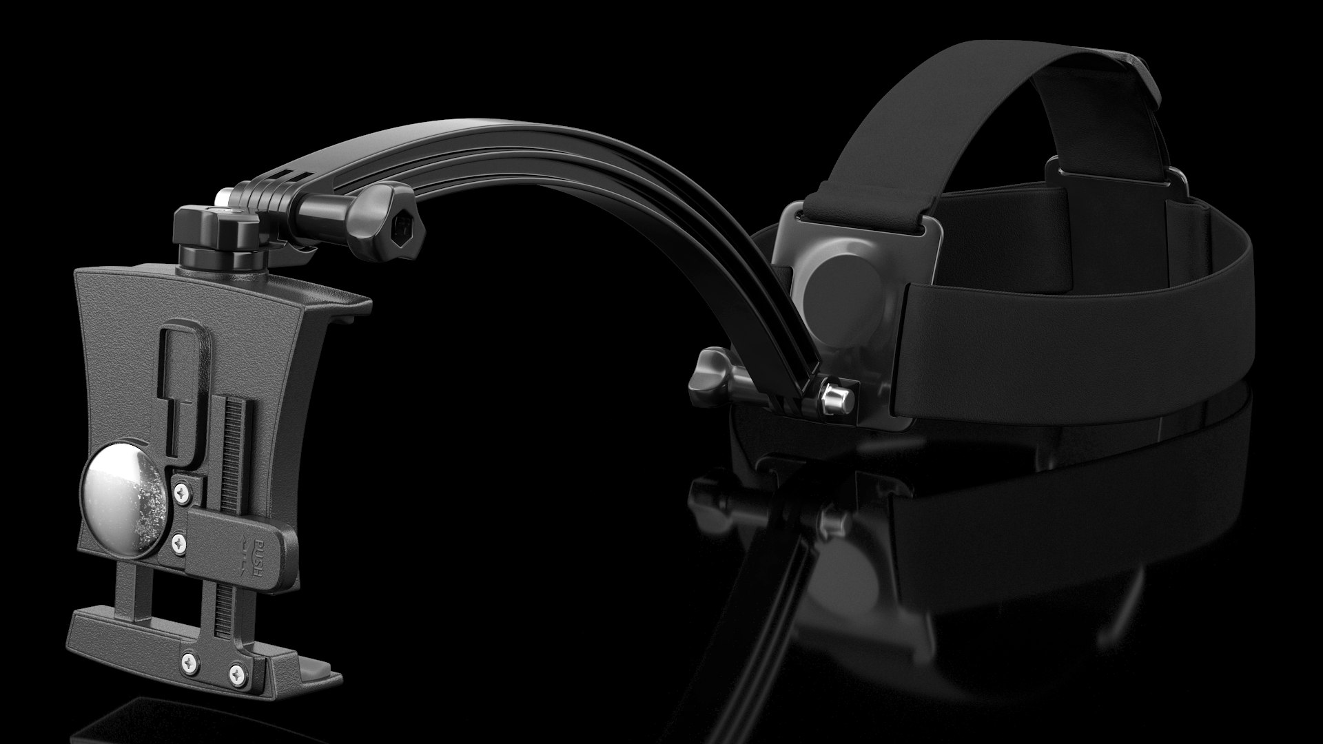 3D Head Mount Smartphone Holder - TurboSquid 1700363