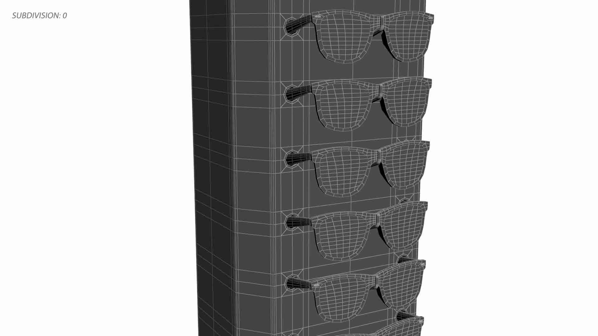 Glasses Stand Display 3D model - TurboSquid 2043965