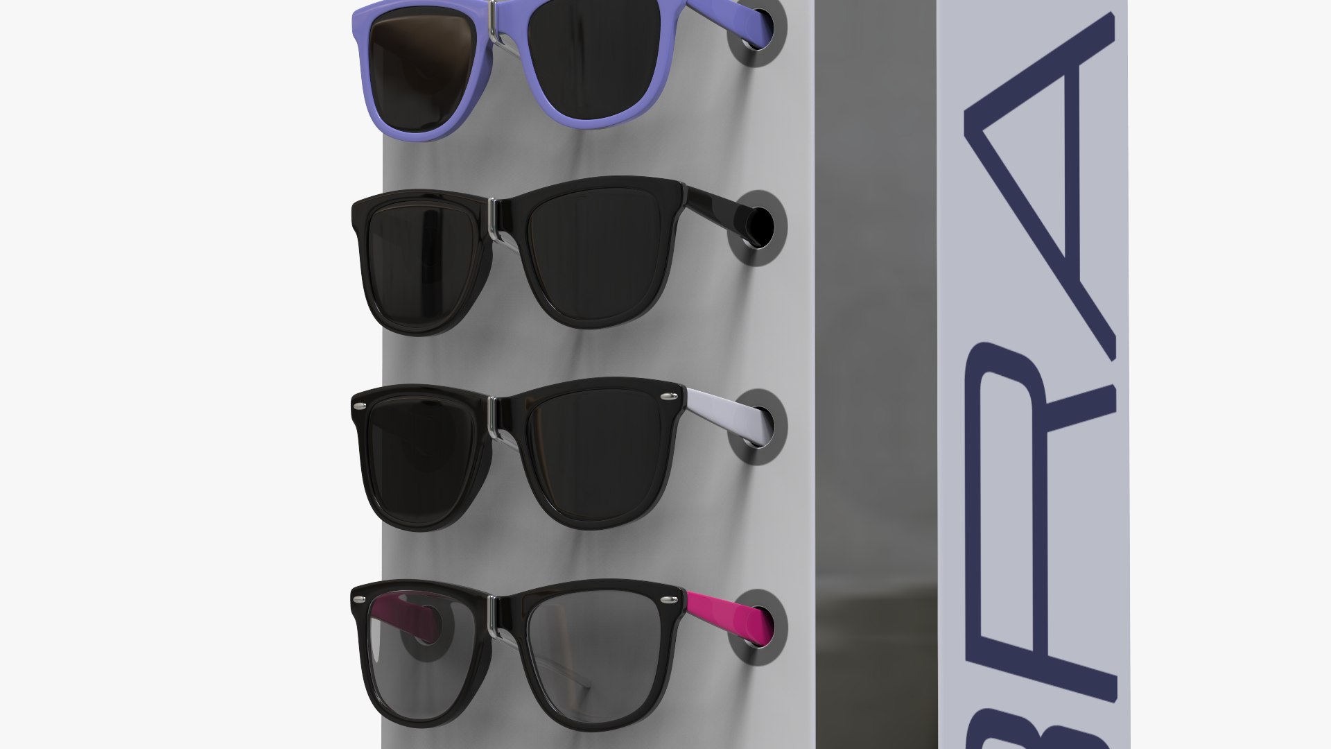 Glasses Stand Display 3D model - TurboSquid 2043965