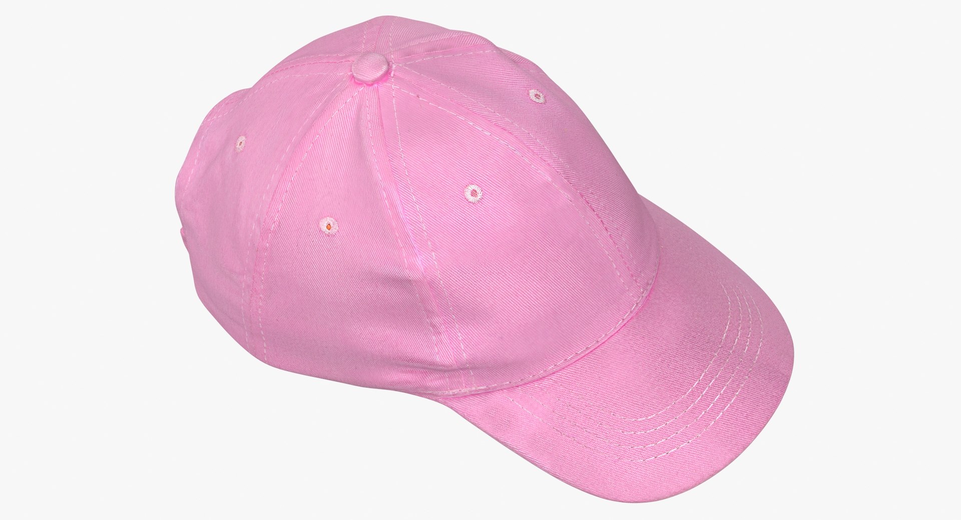 3D Girl Cap Pink 01 - TurboSquid 2065266