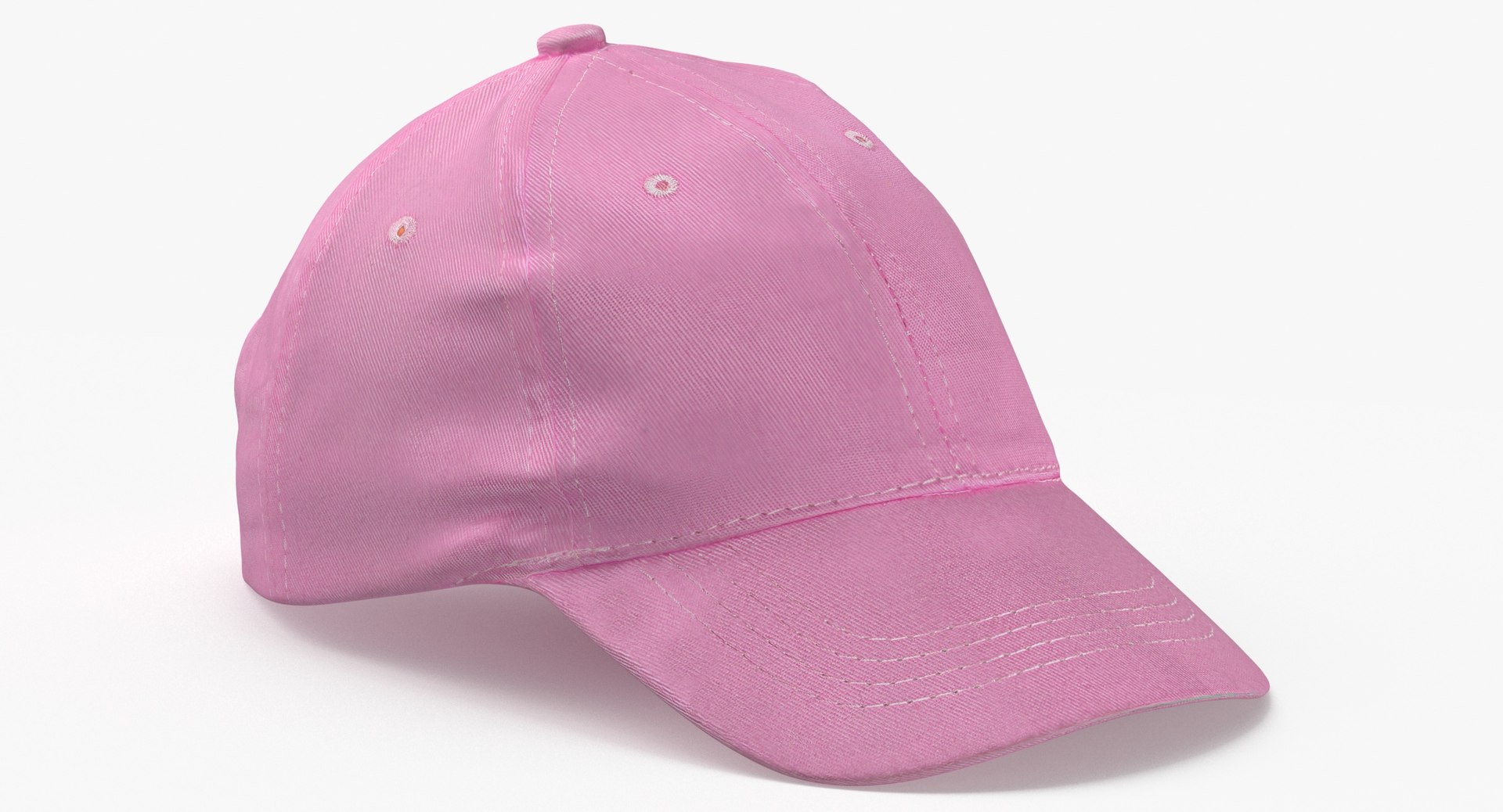 3D Girl Cap Pink 01 - TurboSquid 2065266