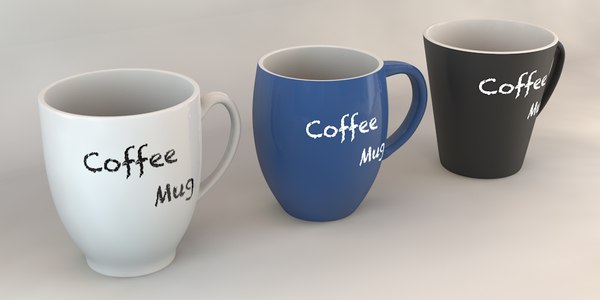 3d coffee mugs