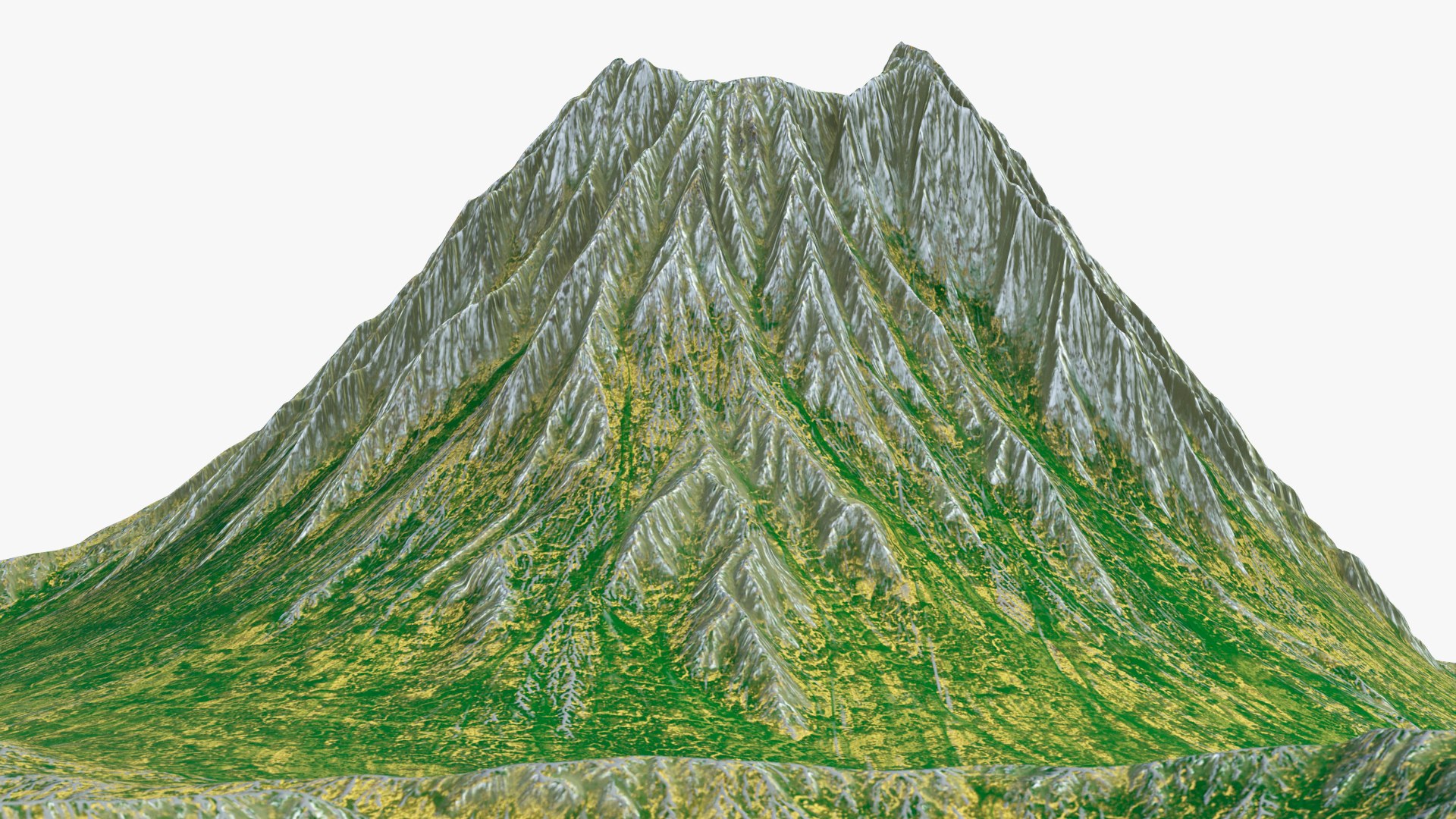 Dormant Volcano 3D model - TurboSquid 1999694