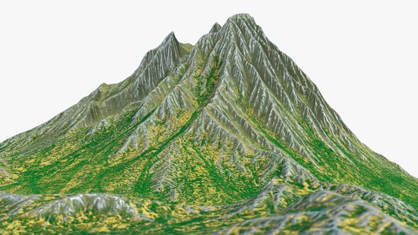 Dormant Volcano 3D model - TurboSquid 1999694