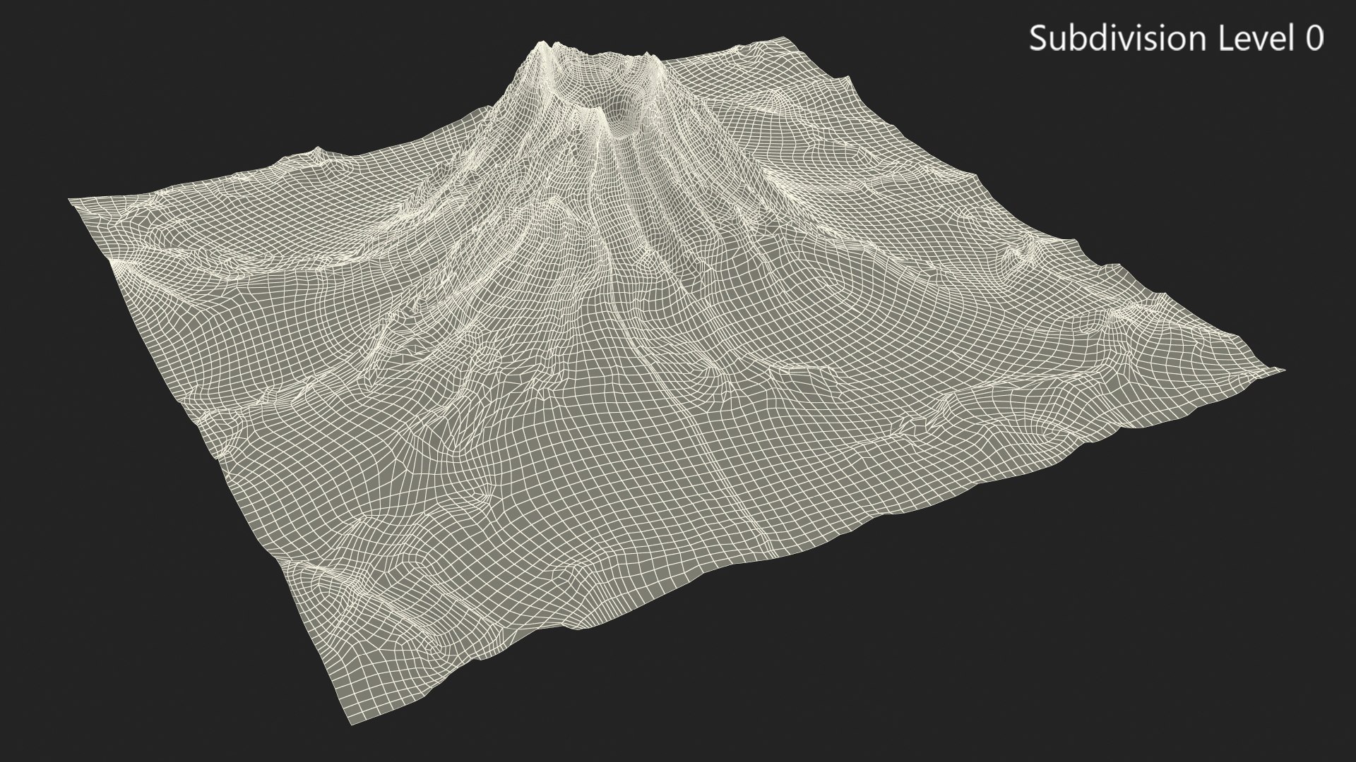Dormant Volcano 3D model - TurboSquid 1999694