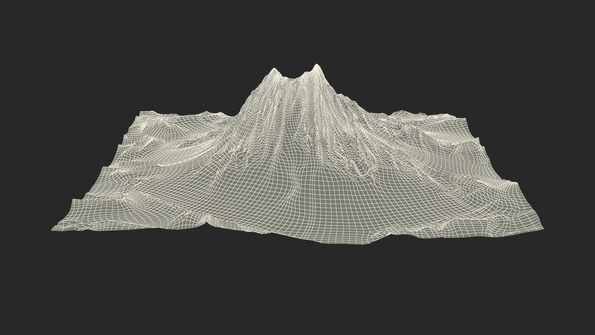 Dormant Volcano 3D Model - TurboSquid 1999694
