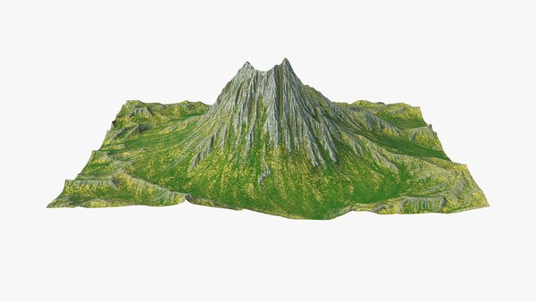 Dormant Volcano 3D model - TurboSquid 1999694