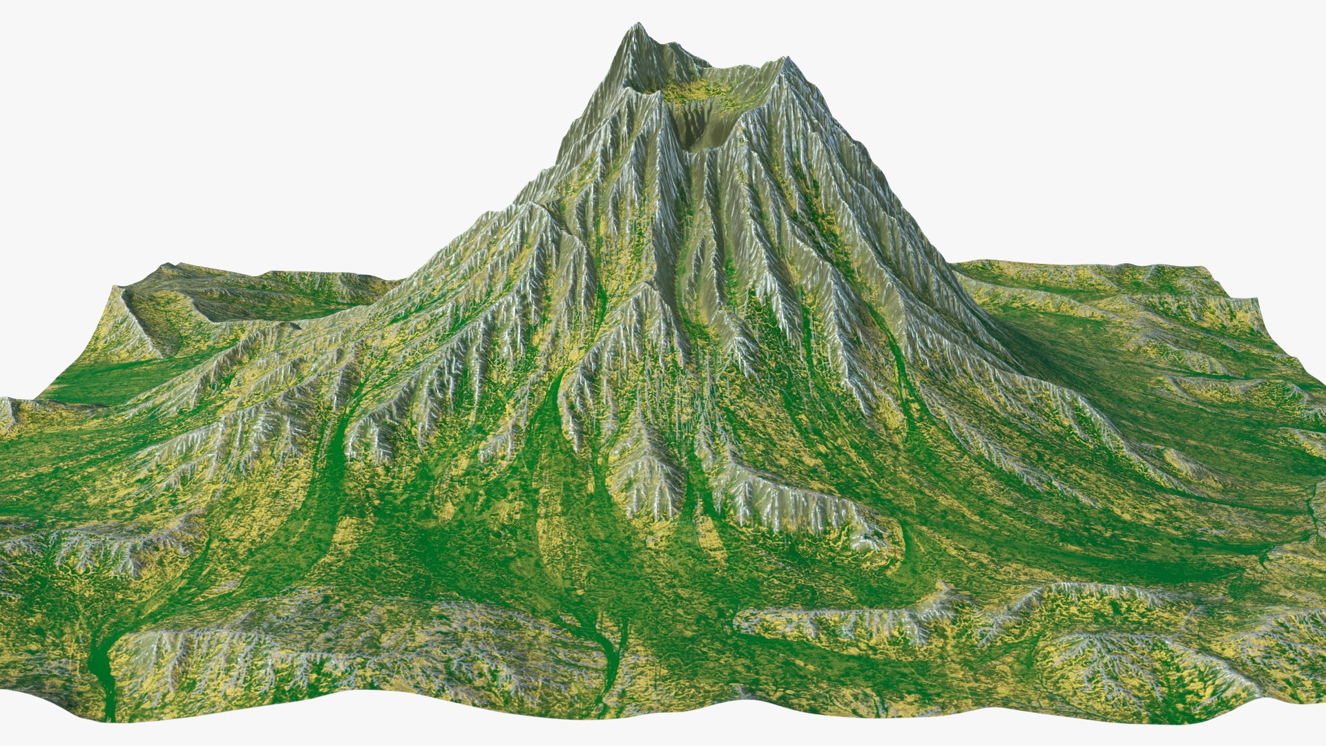 Dormant Volcano 3D model - TurboSquid 1999694