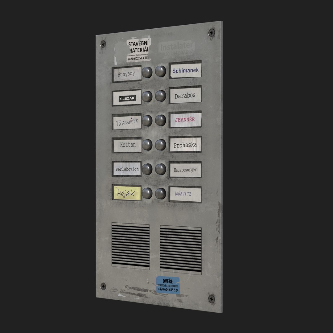 3D Model IntercomLP - TurboSquid 1806698