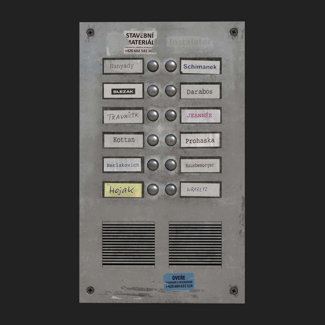 3D Model IntercomLP - TurboSquid 1806698