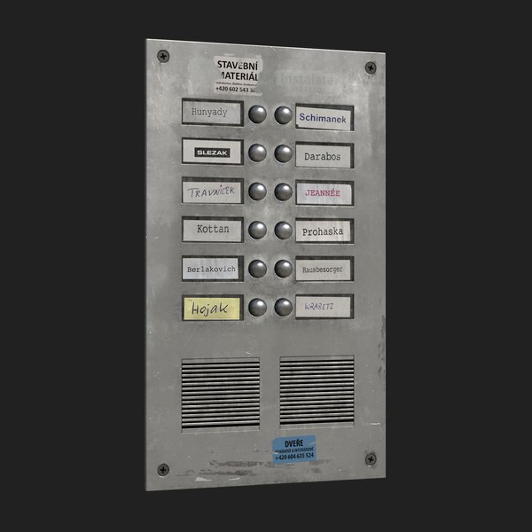 Intercom 3D Models for Download | TurboSquid