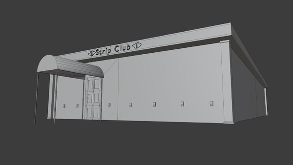 modelo 3d Exterior del club de striptease - TurboSquid 2190750