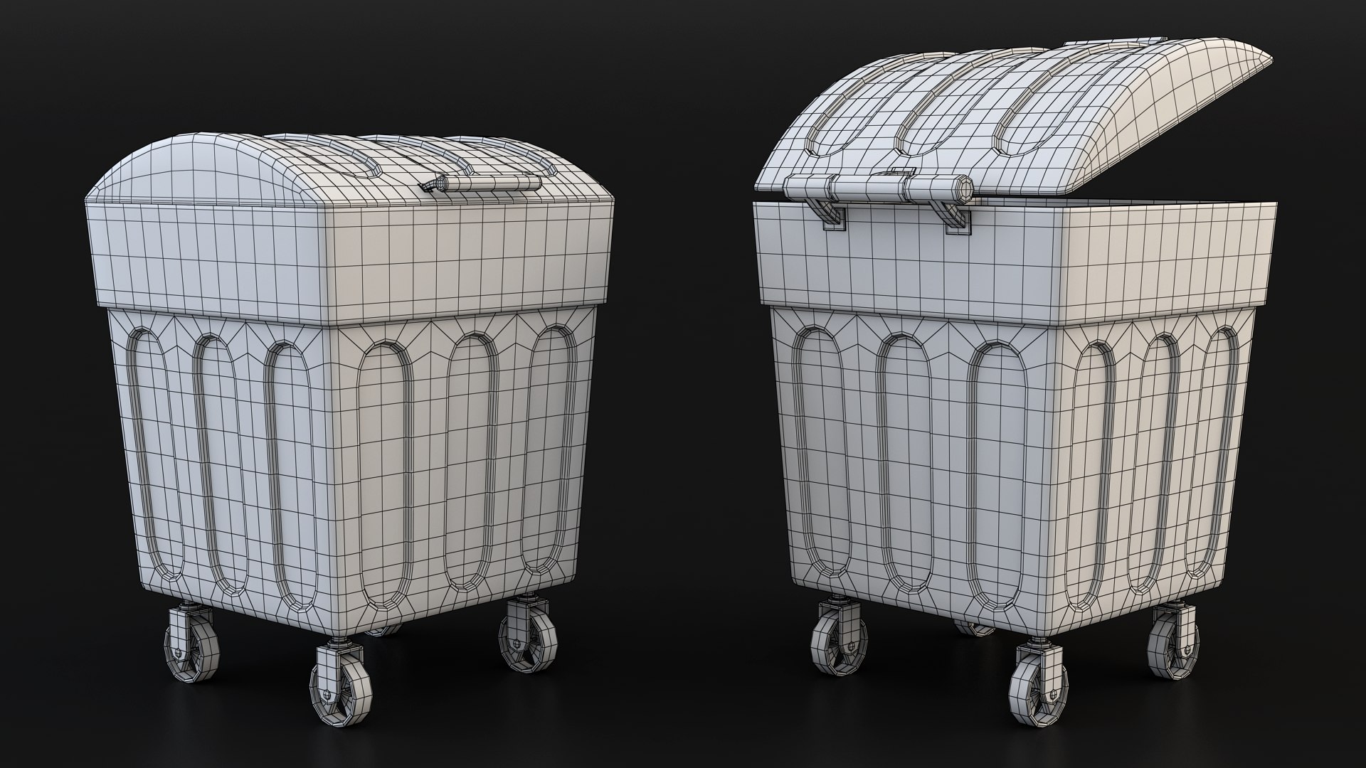 3D Trash Can Collection - TurboSquid 2309746
