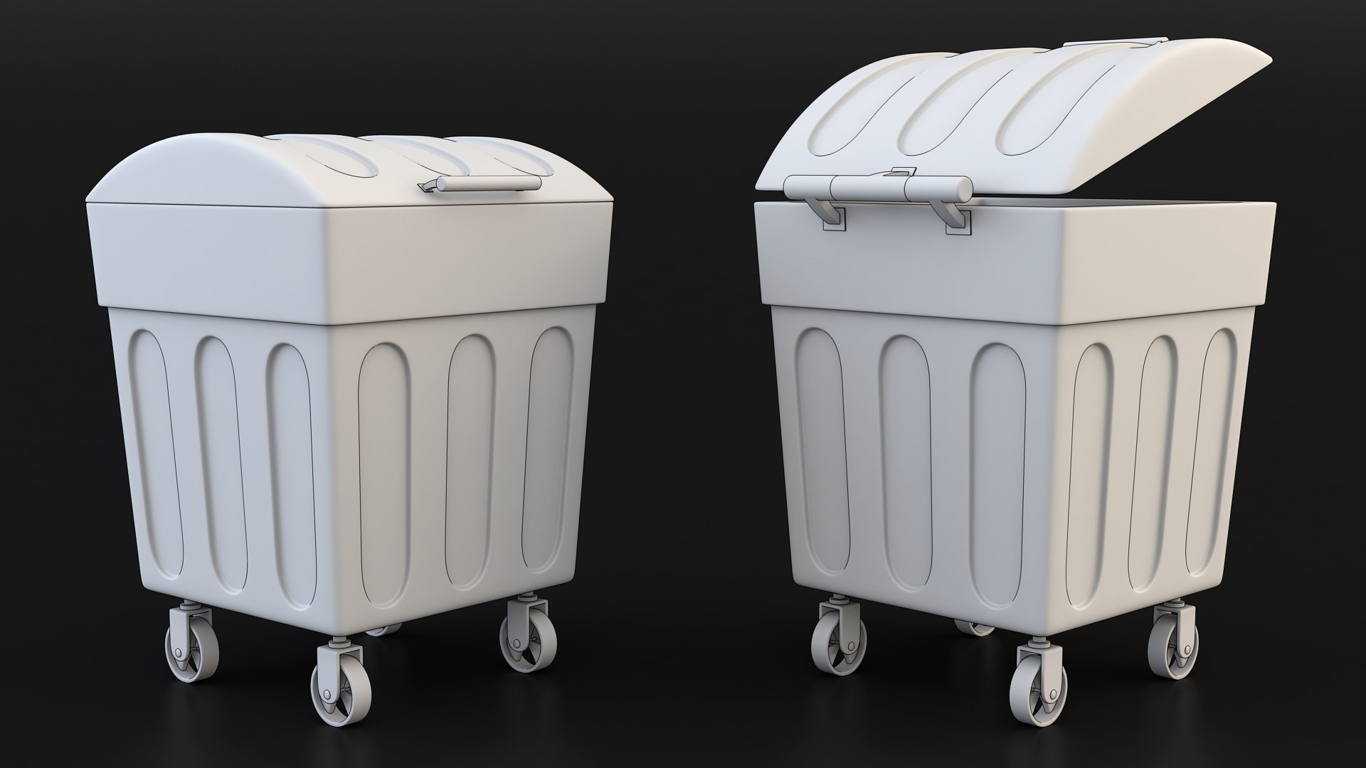 3D Trash Can Collection - TurboSquid 2309746
