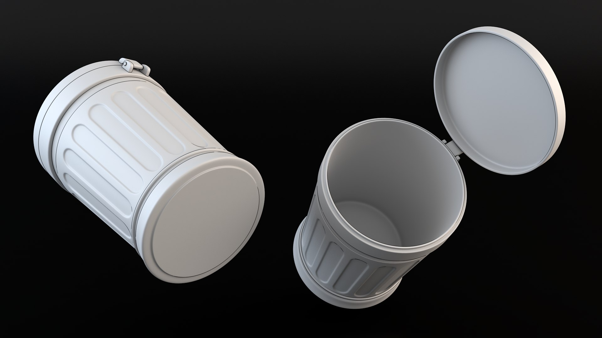 3D Trash Can Collection - TurboSquid 2309746